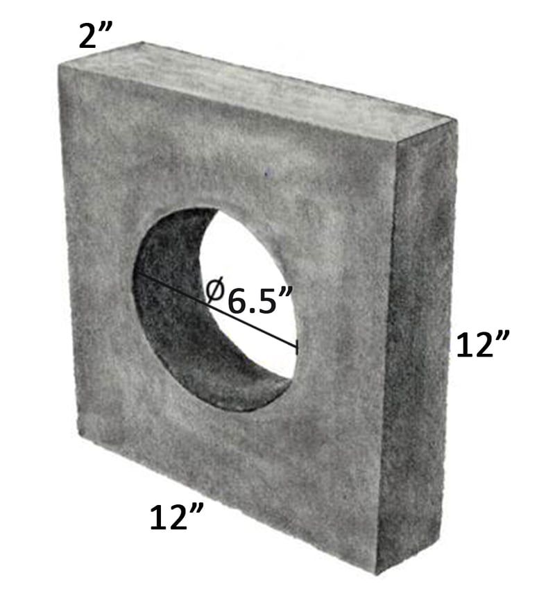 Siota Dryer Vent Block